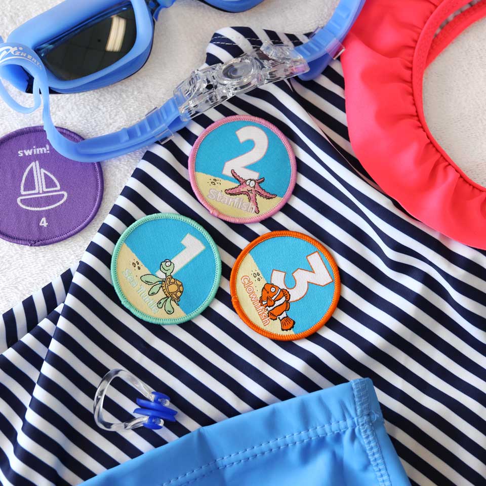 Custom Swimming Patches | Aspinline