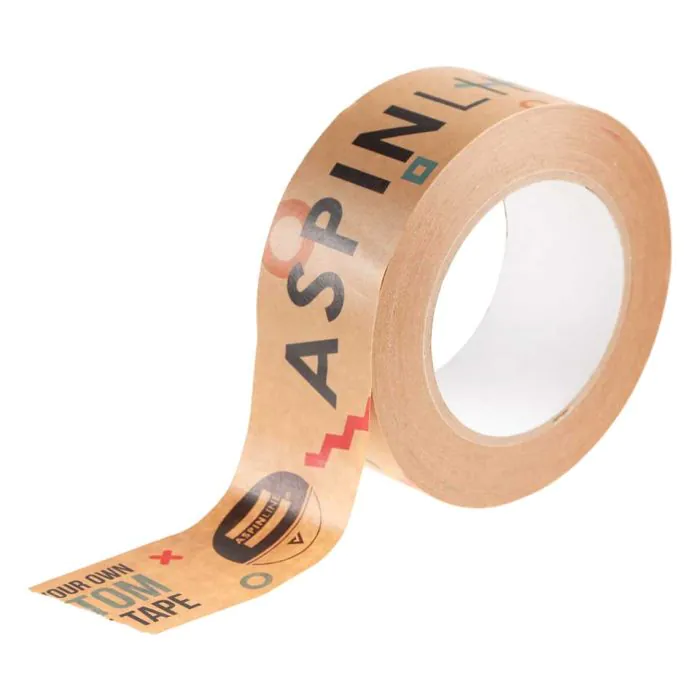 custom brown tape